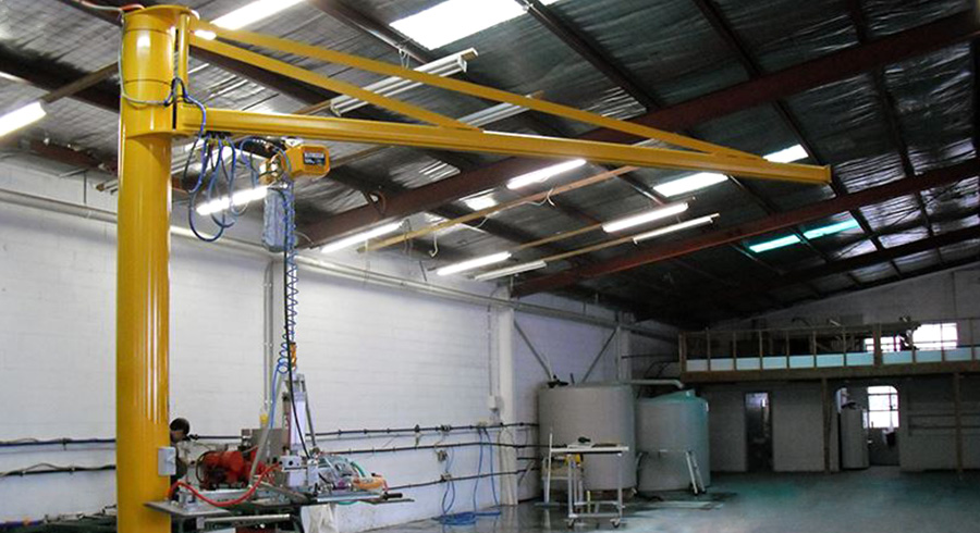 Jib Cranes Products - Free Standing | Motivation